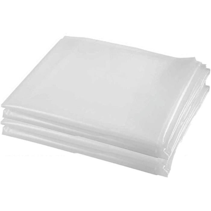 KAHEIGN 2 x 3m À Toute épreuve Feuille De Polyéthylène, Extra-épais ...