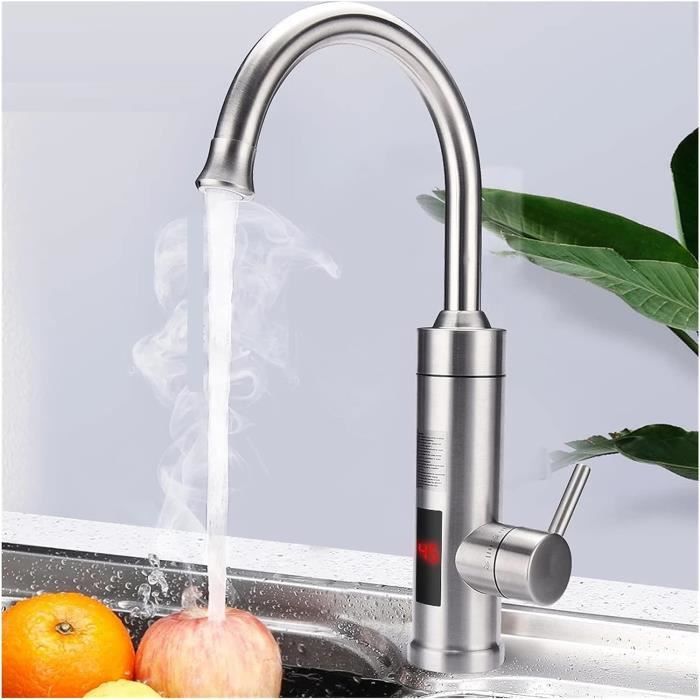 Robinet D'Eau Chaude Instantanée, Chauffe-Eau Gourmet Robinet De ...