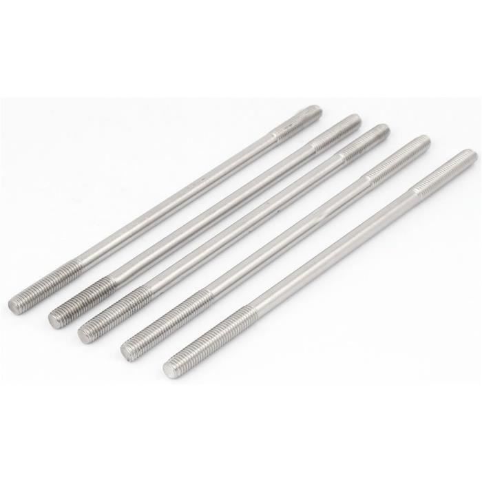 Sourcingmap M8 X 190 Mm Étroite Réglable Push Rod Double Extrémité ...