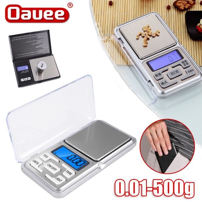 Mini balance numérique électronique de poche de précision pour les ...