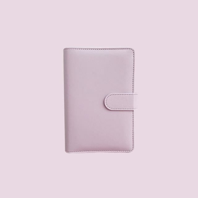 CARNET DE NOTES,ONLY COVER pruple-A7--A5 A6 A7 Macaron Couleur 6 ...