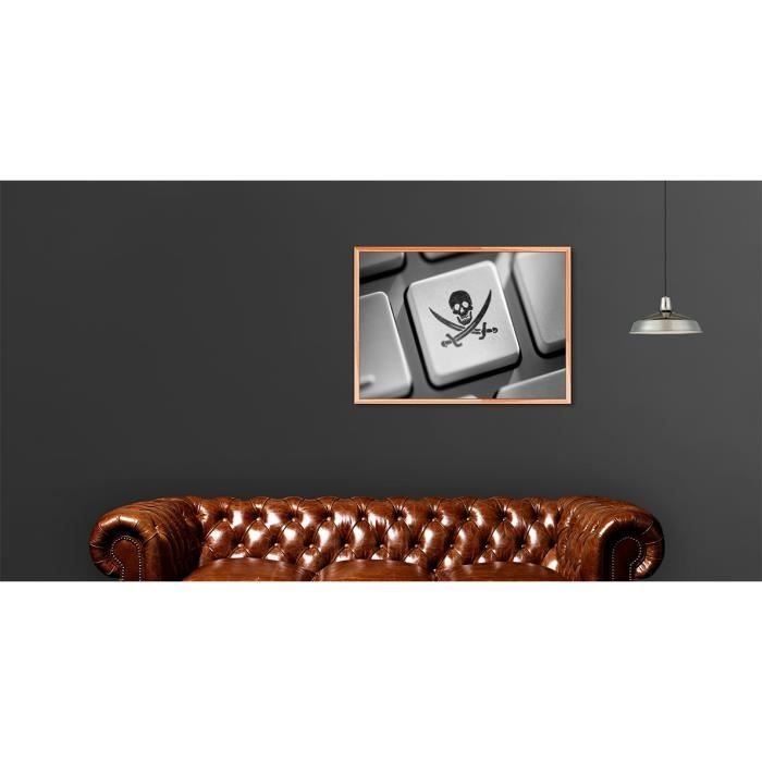 Poster HACKER PIRATE INFORMATIQUE Wall Art - A4 (21x29,7cm) - Cdiscount ...