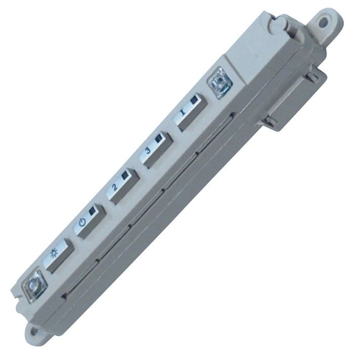 Clavier de commande - ROBLIN - Hotte - Gris - Cdiscount Electroménager