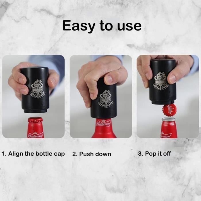 Décapsuleur En Acier Inoxydable Pour Bouteille De Bière - Cadeau Pour ...