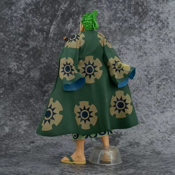 28Cm Anime Figures One Piece Wafuku Luffy Land of Wano Country Roronoa ...