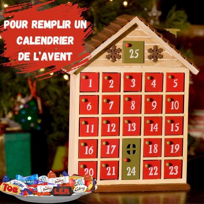 BOX GOURMANDE | Assortiment de 100 chocolats Célébrations, Kinder, Milka, Daim, Toblerone | 780g ...