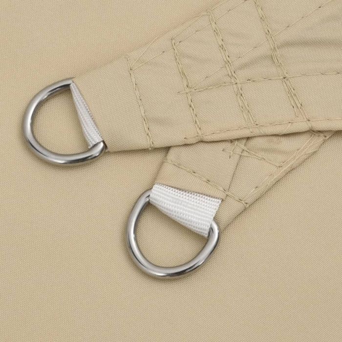 VidaXL Voile de parasol tissu oxford rectangulaire 2,5x3,5 m beige ...