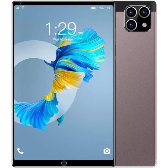 Tablette Tactile Android Ultra Mince de 8 Pouces,Écran HD IPS ...