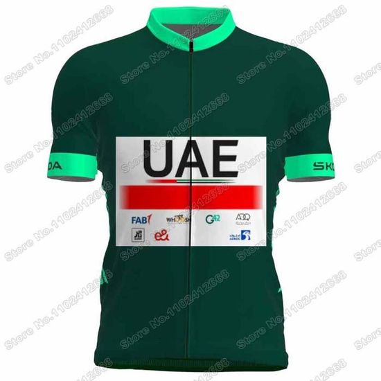 Maillot de cyclisme UAE Team 2023 France TDF, Tenue de vélo Tadej ...