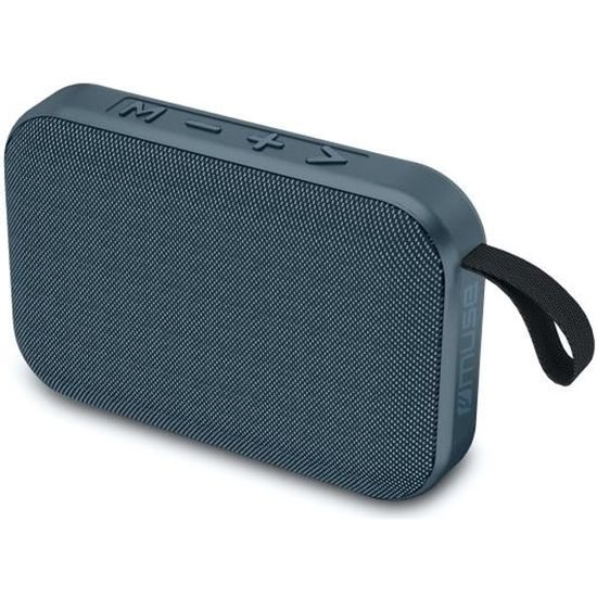 MUSE M-308 BT Enceinte Bluetooth portable - 5W - Micro SD - Voyant LED ...