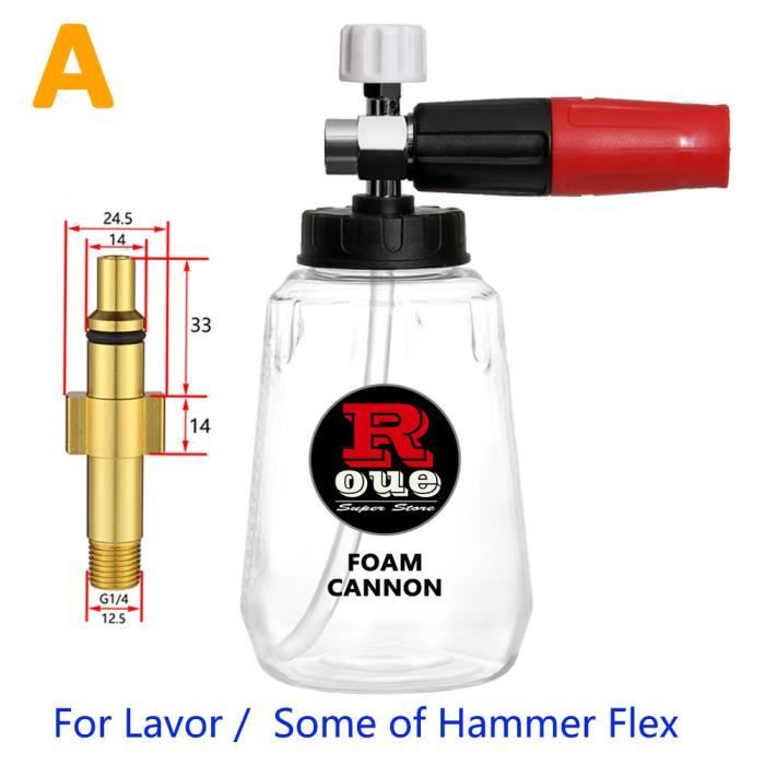 ROUE-Canon à mousse haute pression Regina,générateur de mousse à neige ...