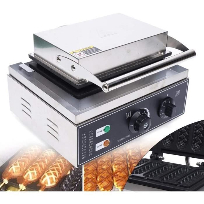Gaufrier à croque-monsieur, machine à gaufre, machine de fabrication de ...