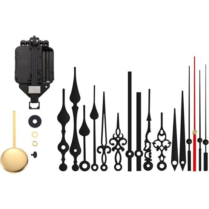 MéCanisme de Mouvement de Pendule D'Horloge Murale de Bricolage avec 6 ...
