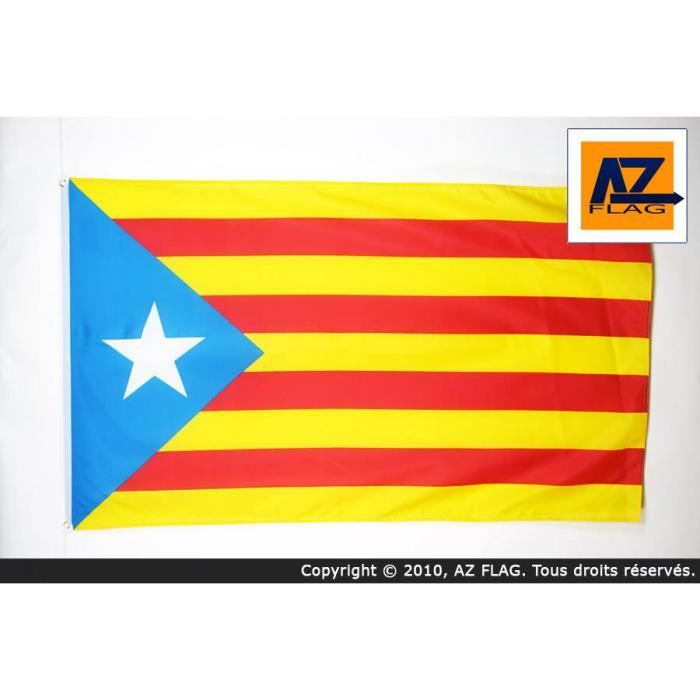 Drapeau Catalogne Estelada 150x90cm - catalan H… - Cdiscount