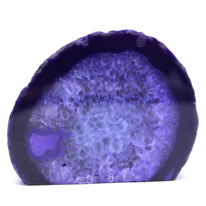 Agate violette à poser du Brésil 225gr 85mm de Brésil 220107503 - Achat ...