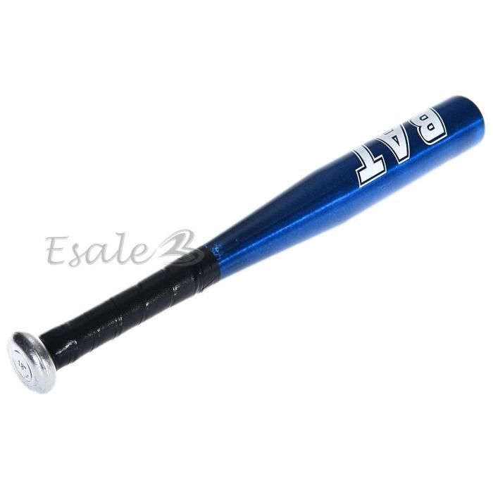Batte Baton de Baseball Base-ball Alliage d'Aluminium Bleu 54cm 21" Pro ...
