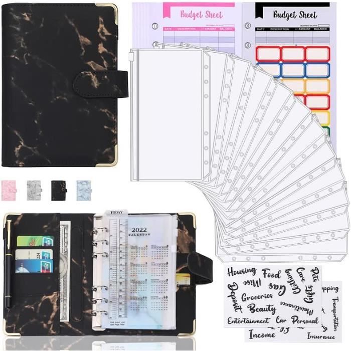 Budget Planner Classeur Budget A6 Carnet Budget Avec Pochette ...