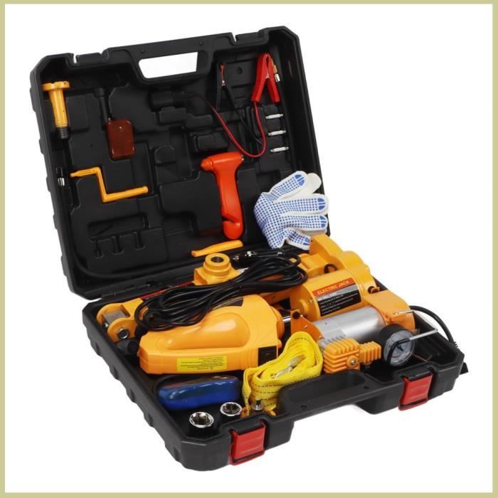 Kit de cric de voiture électrique élévateur à ciseaux portable pour ...