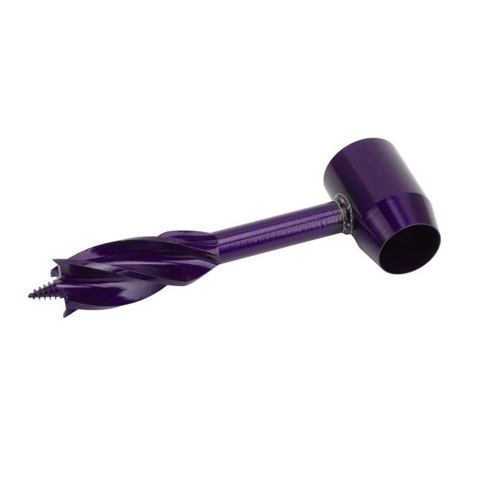 EJ.life mèche de tarière Foret à tarière multifonctionnel en acier au ...