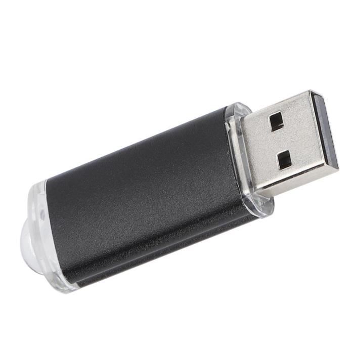 Fdit Pendrive USB Flash Drive Transparent Cover Black Portable Storage ...