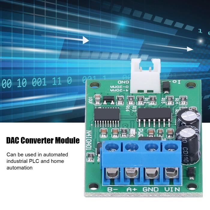 Module de convertisseur DAC - GOTOTOP - DC 12V - Courant de sortie 0.50 ...