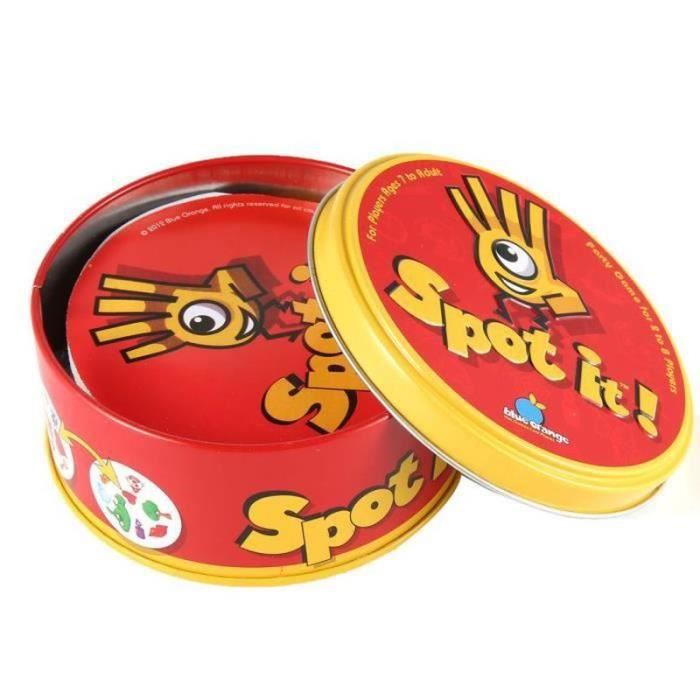 SPOT EXTERIEUR Spot it blue Orange jeu spot sport et alphabet pour ...