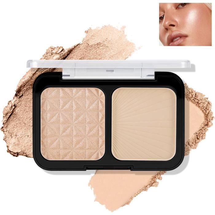 2 Couleurs Lumière Scintillante & Palette Correctrice, Palette De ...