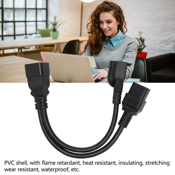 Cordon Dalimentation Sonew Iec320 C20 Vers Iec320 C19 Et 5 15r Cuivre Sans Oxygène