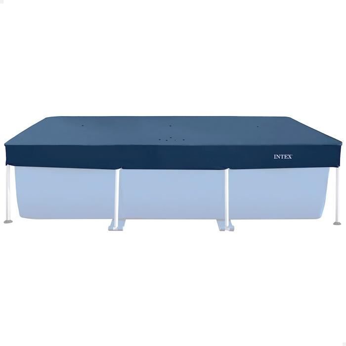 Intex - 28036 - Bâche de protection pour piscine rectangulaire 2,60 X 1 ...
