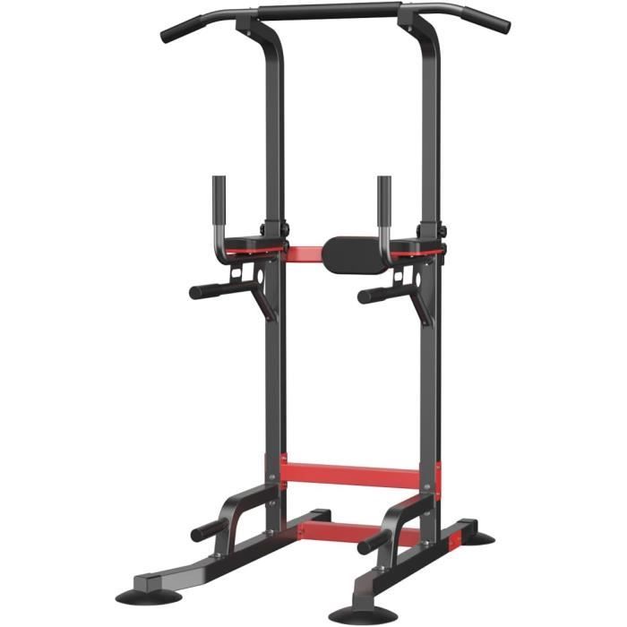 EASY BIG Power Tower Dip Station Pull Up Bar - équipement de Gym à ...