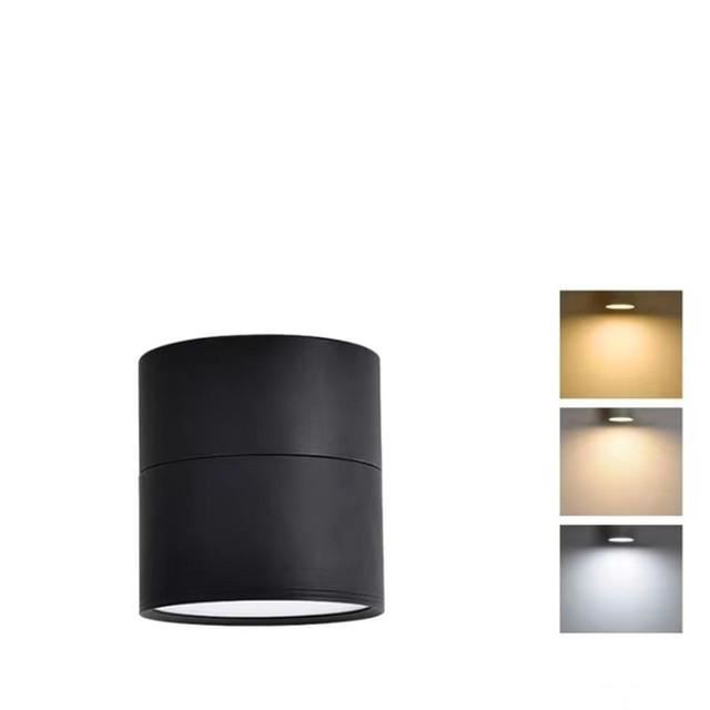 Downlight,Black ceiling light-15W-Netural light 4000K--spot lumineux ...