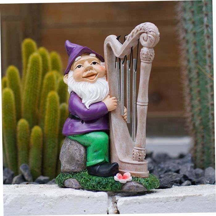 Décorer Figurines De Jardin Nains Sculpture D'Elfe Nains De Jardin En ...