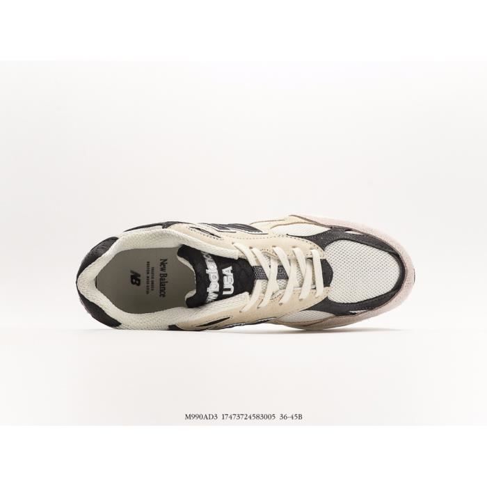 New-Balance NB 990 V3 Teddy Made M990AD3 Beige Homme Femme Chaussures ...