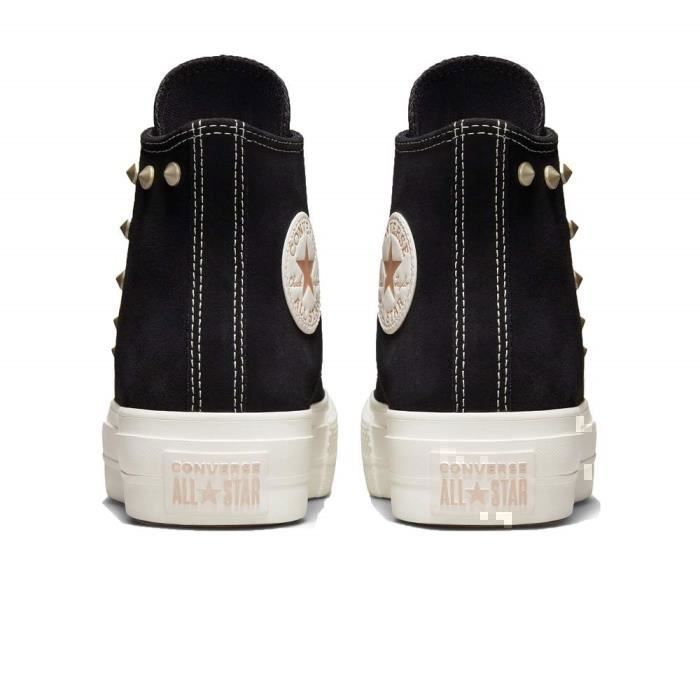Chaussures Converse Chuck Taylor All Star Lift Hi pour Femme - Noir ...