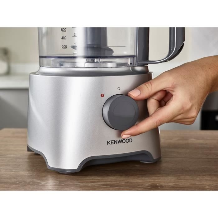 Robot multifonction - KENWOOD - Multipro Compact FDP302SI - Argent ...