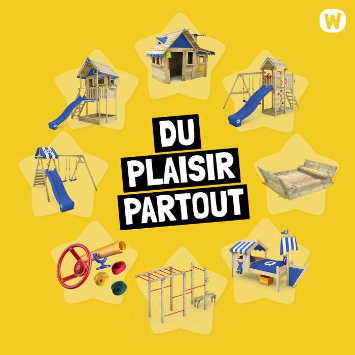 Station calisthenics extérieure WICKEY FIT Base 625 – espalier & barre ...