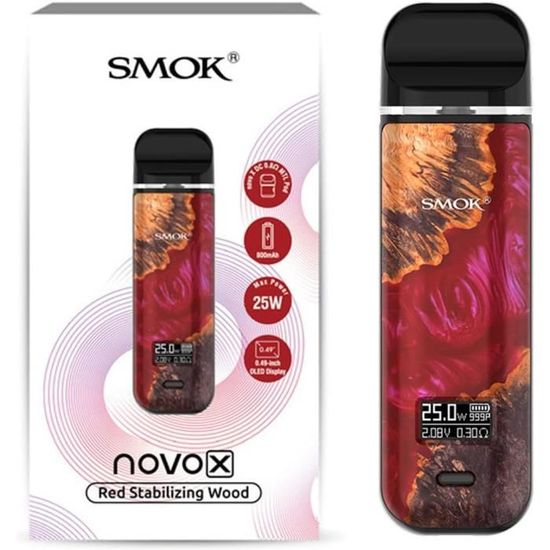 Novo X Pod System Kit 2ml Constt en 800mAh avec DC 0.8ohm MTL Pod ...