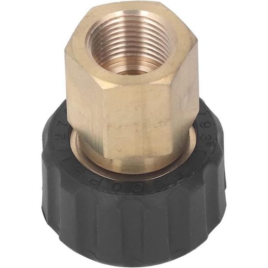 Adaptateur Pour Nettoyeur Haute Pression Kit De Connexion Rapide, Douille 3-8" Vers Raccord ...