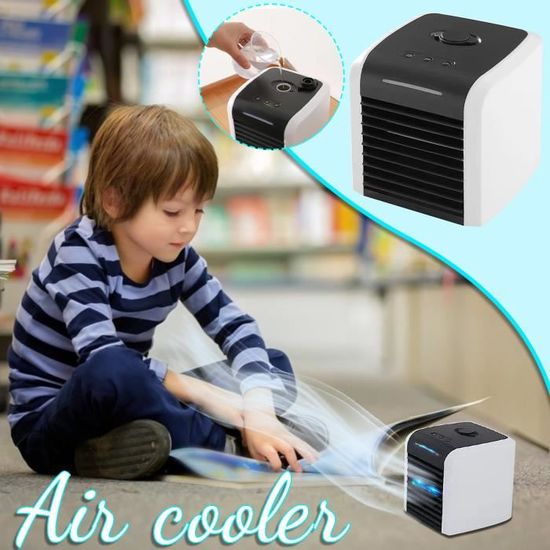 Mini refroidisseur d'air portable USB petit refroidisseur d'air cristal ...