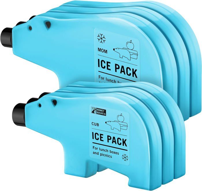 Blue Bear BIG Family Ice Packs pour boîte à lunch/Blocs de glace ...