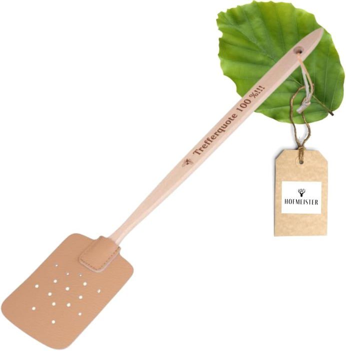 Hofmeister® Grande Tapette À Mouches En Cuir, Tue-Mouches Avec Manche ...