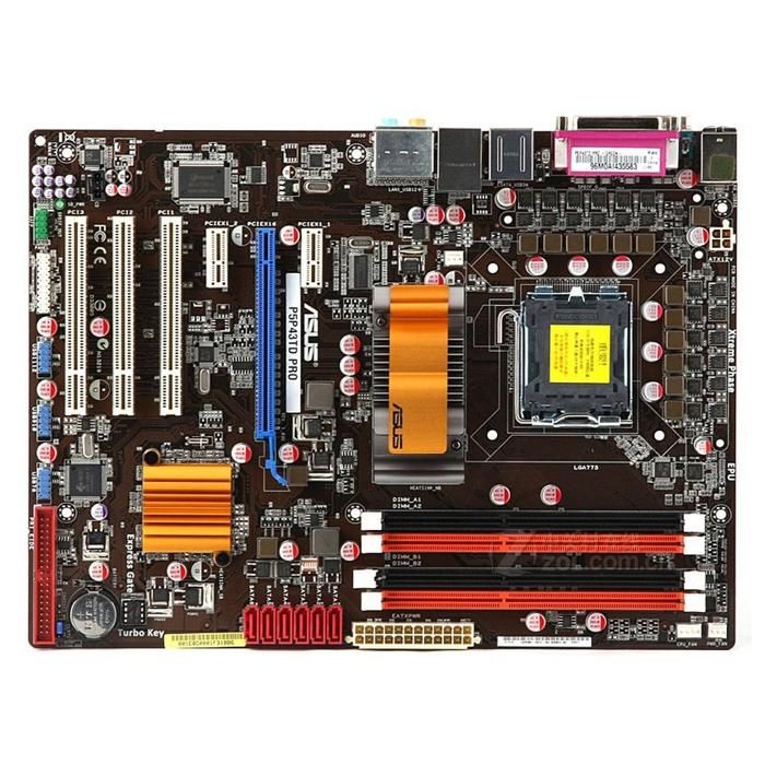 Carte mère ASUS P5P43TD PRO Intel P43 LGA 775 4xDDR3 16GB ATX ...