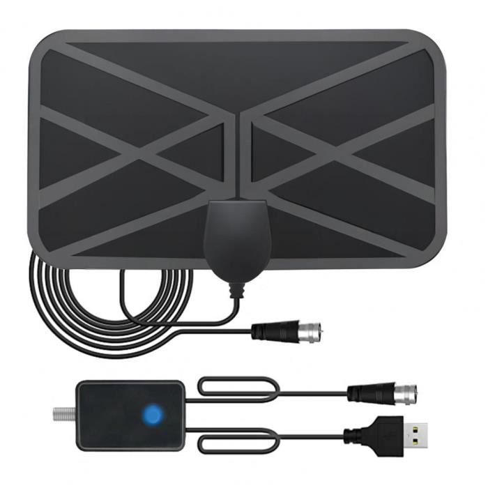 Noir - QuestionAntenne numérique d'intérieur, Amplificateur de signal ...