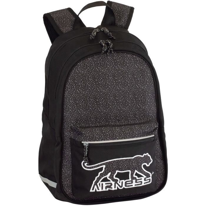 AIRNESS Sac à dos 46 cm Noir - Cdiscount Bagagerie - Maroquinerie