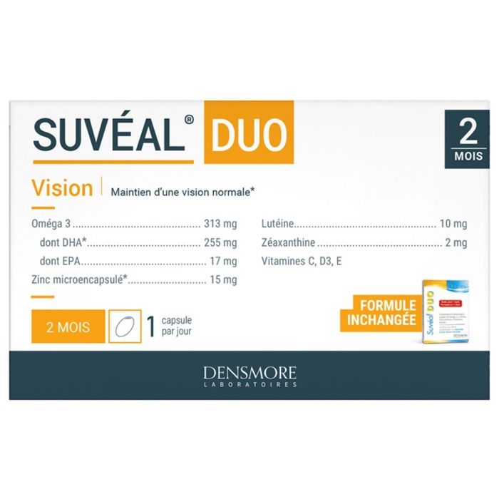 Densmore Suvéal Duo Format Eco 2 Mois 60 capsules - Cdiscount Santé ...
