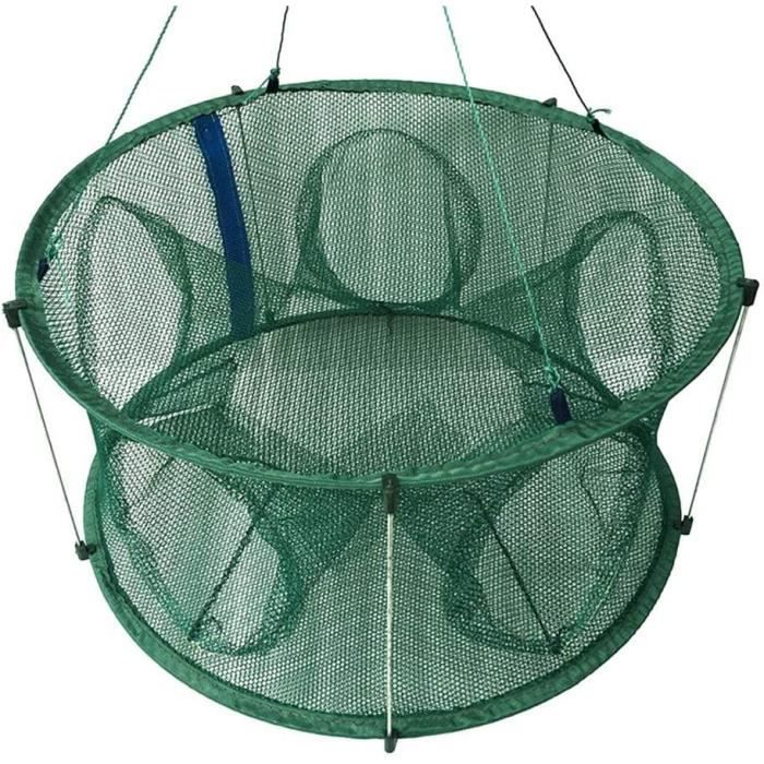 Filet de pêche Pliable Filet en Maille Filet d'atterrissage de pêche ...