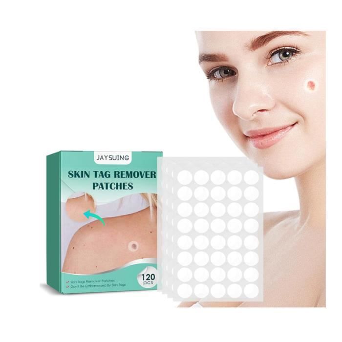 120 Pcs Mole Remover,Hydrocolloïde Patches,Acnés Pimple Patch Pour ...