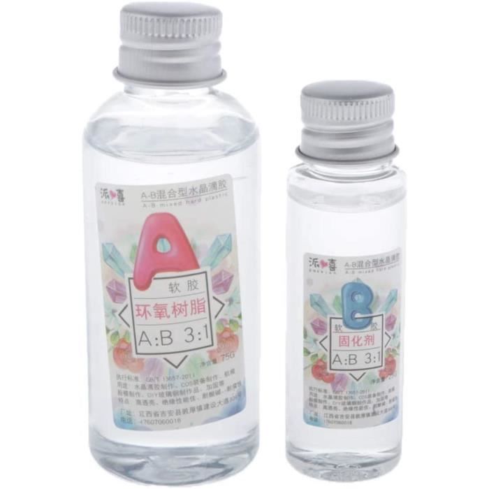 3: 1 Colle de Moulage de Résine époxy Cristal AB pour La Fabrication de ...