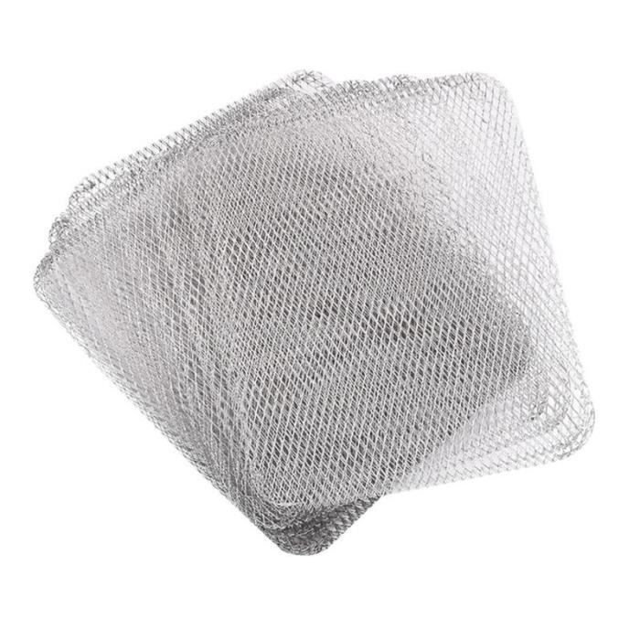 Barbecue,Ensemble de 10 grilles de barbecue en aluminium,tapis de gril ...