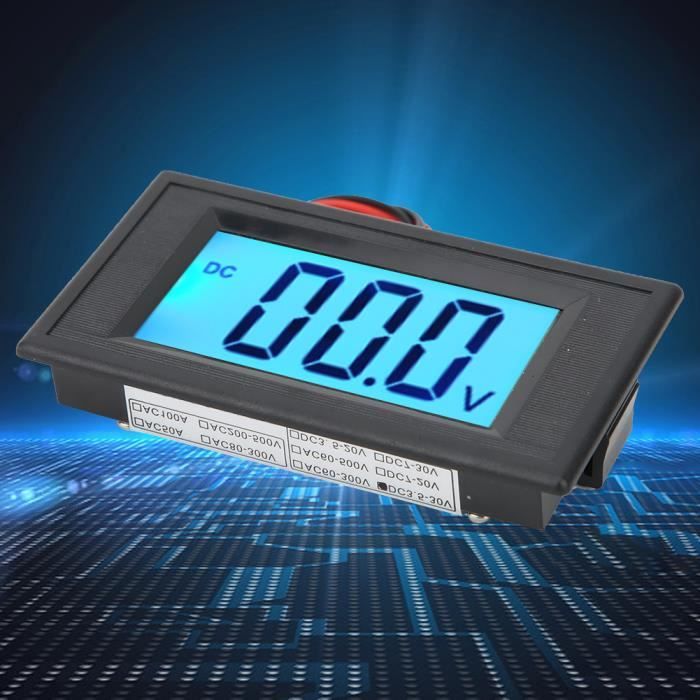 SAL CEN voltmètre LCD YB5135D LCD affichage numérique compteur de ...